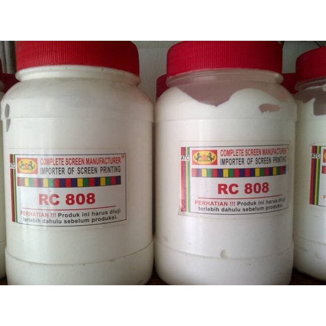 Jual cat sablon rubber colour rc 808 1100 gram | Shopee Indonesia