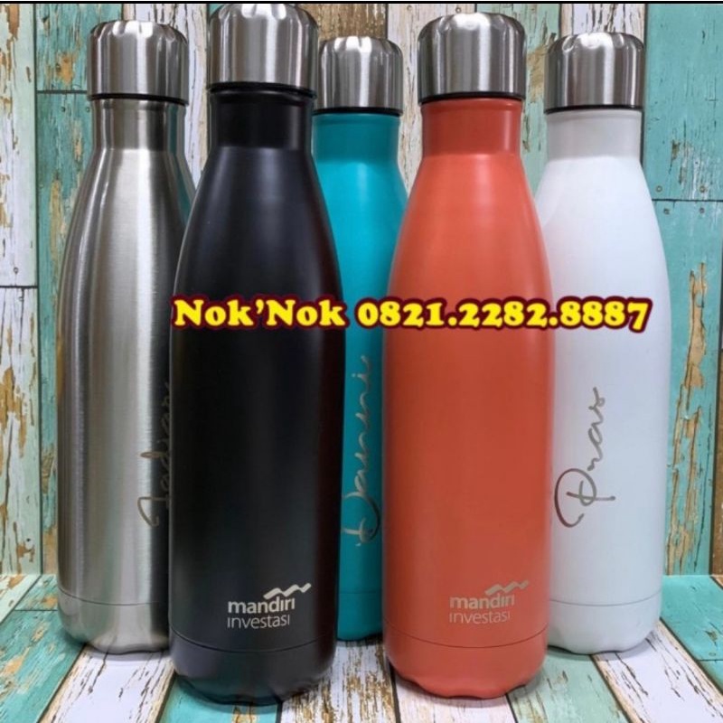 Jual Custim Termos Bowling 500ml Grafir Logo / Nama / Souvenir B88-2 | Shopee Indonesia