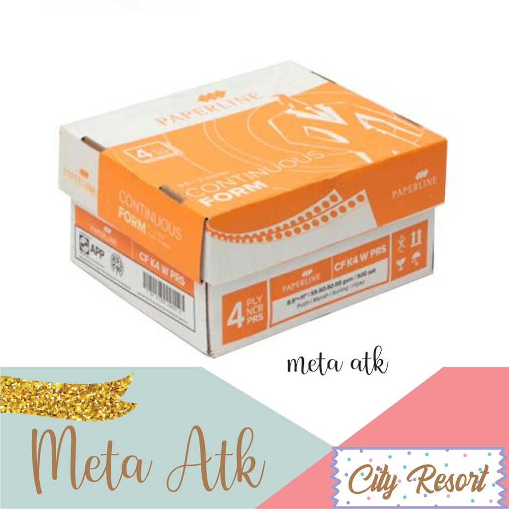 Jual Kertas Continuous Form 4 Ply K4 PRS | Shopee Indonesia