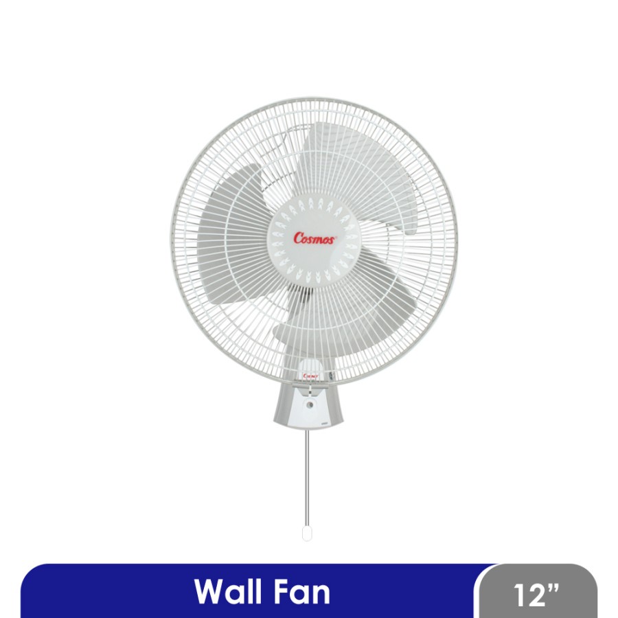 Jual Cosmos 12CWF Wall Fan 12 inch 37 Watt Kipas Angin Dinding 12-CWF ...