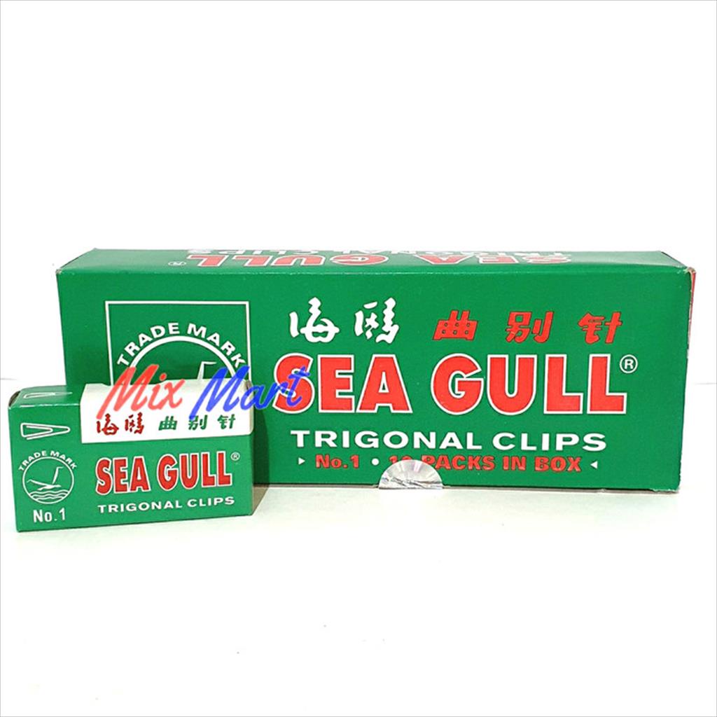 Jual Trigonal Clips No 1 Seagull / Paper Clip | Shopee Indonesia
