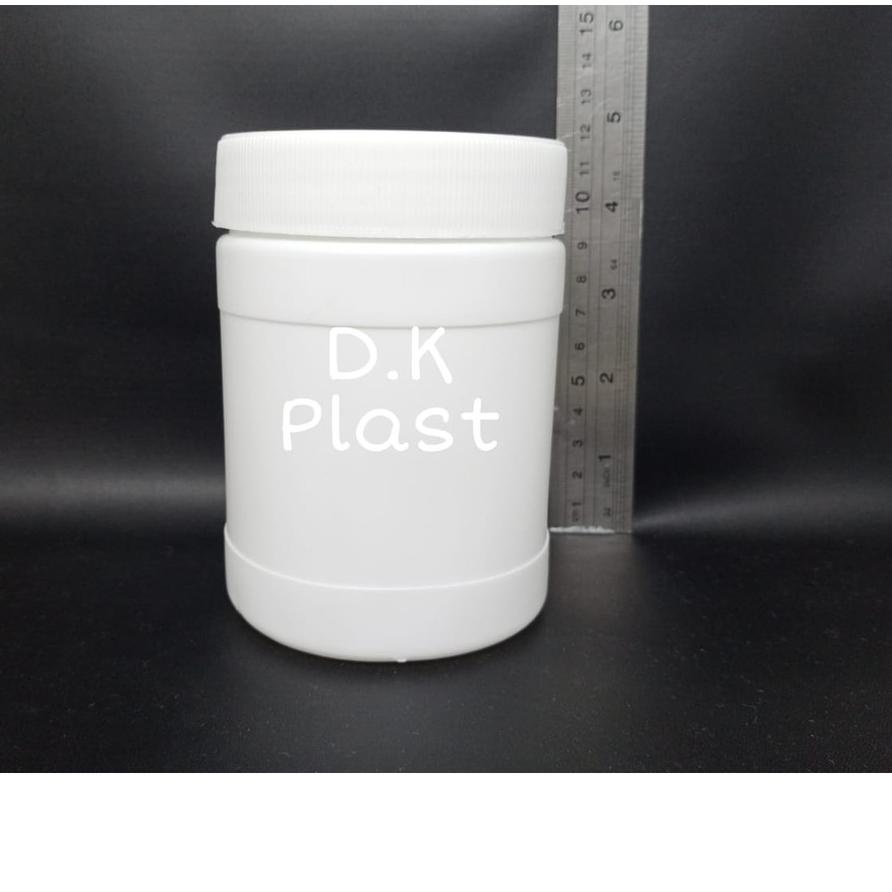 Jual Pot Lurus Botol Lem Fox 500gr / Botol HDPE Jar Fox 500 gr Botol ...