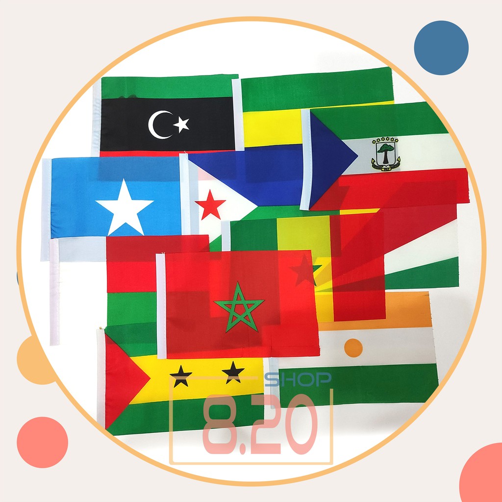 Jual Bendera Mini Meja / Standing Table Flag African / Negara Benua ...