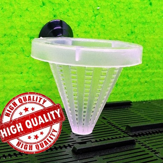 Jual Tempat Cacing Kerucut Makan Ikan Corong Wadah Cacing Sutra Rambut ...