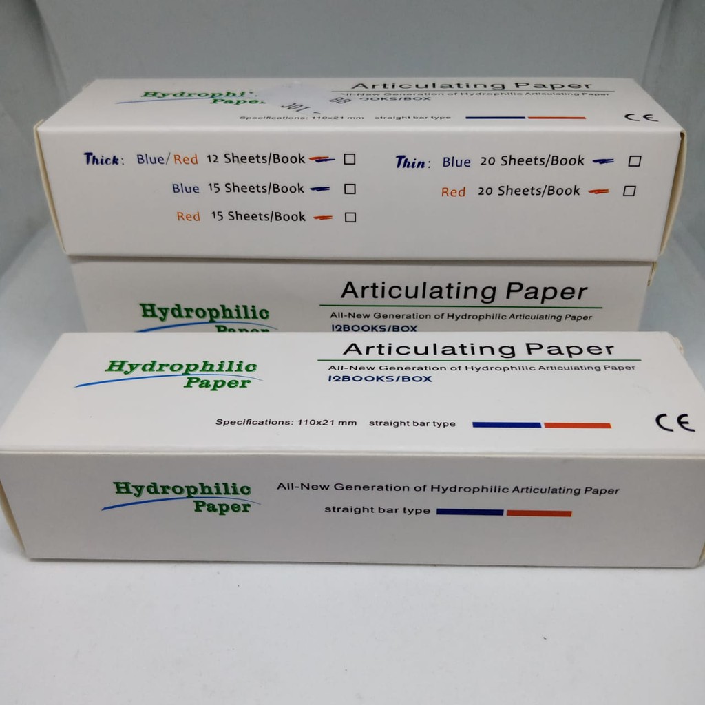 Jual Articulating Paper Hydrophilic Paper | Shopee Indonesia