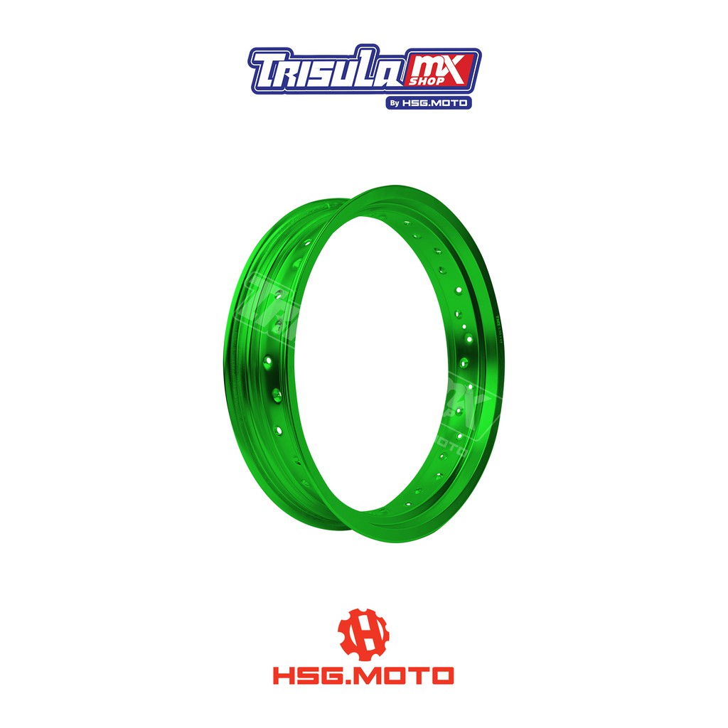 Jual VELG SUPERMOTO TMX ALUM MT RIM 3.50x17 36H - GREEN | Shopee Indonesia