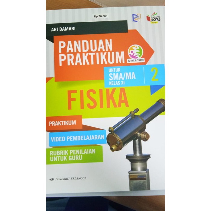 Jual 0045300560 - BUKU ERLANGGA (ORIGINAL) PANDUAN PRAKTIKUM FISIKA SMA MA KELAS 2 K13N | Shopee ...