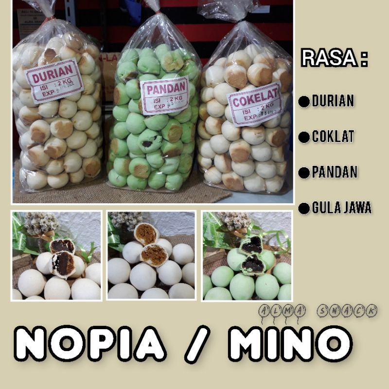 Jual NOPIA MINI MANIS 250 GR / MINO MINI / SNACK KILOAN MURAH / NDOG ...