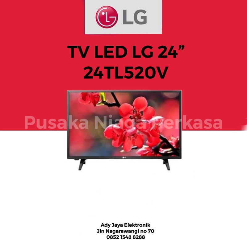 Jual LED TV LG 24 INCH 24TL520V | Shopee Indonesia