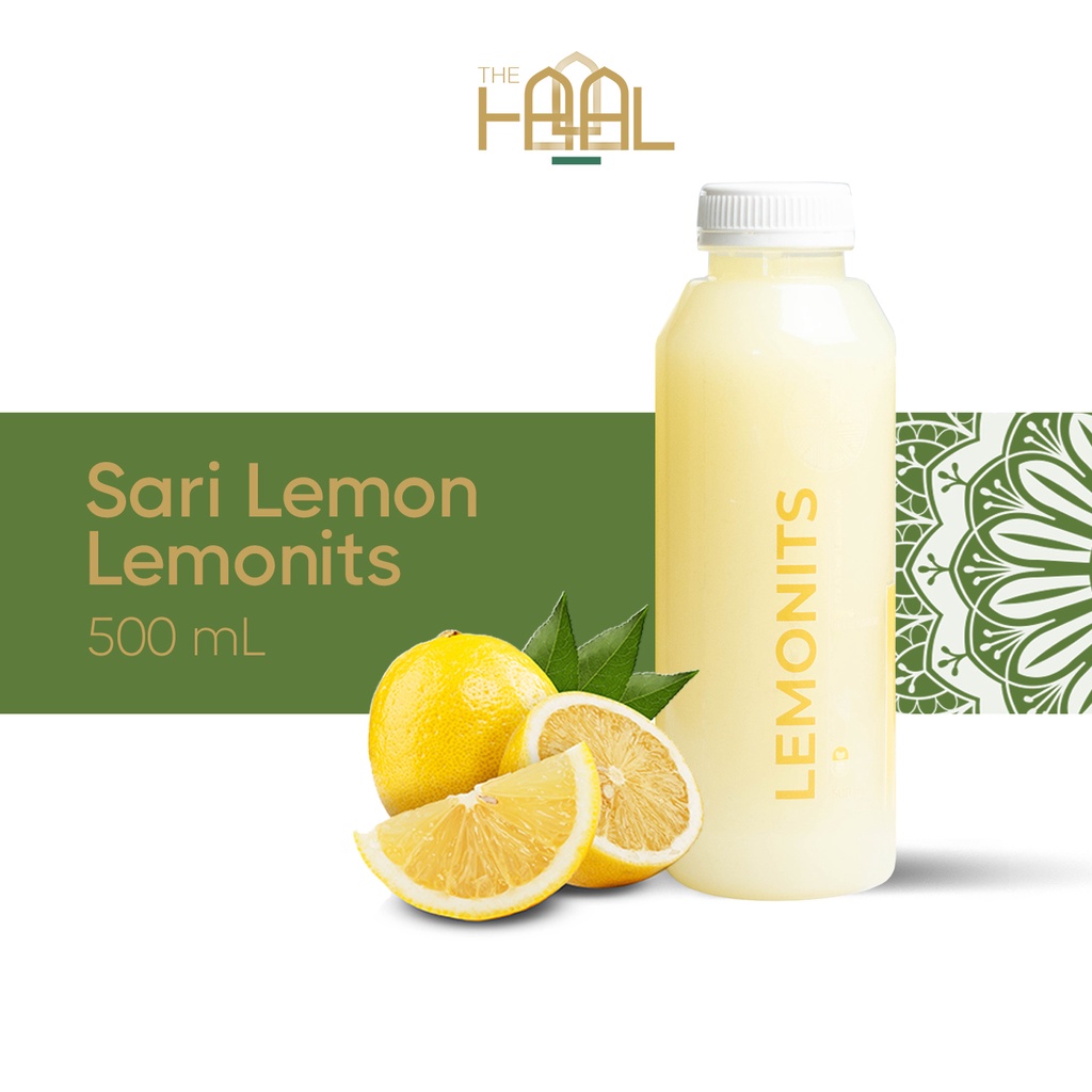 Jual Juice Sari Lemon Asli Lemonits 500 ml Original Diet/Detox 100 % ...