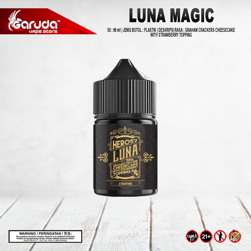 Jual Liquid Luna Magic Hero57 60ml Bercukai | Shopee Indonesia