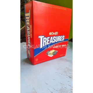 Jual COKLAT DELFI TREASURE BOX ISI 24 BAR PACK X 36GR GOLDEN ALMOND ...