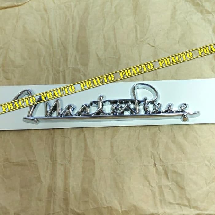 Jual Emblem MASTERPIECE Bagasi Mercedes Benz Logo Master Piece Mercy ...