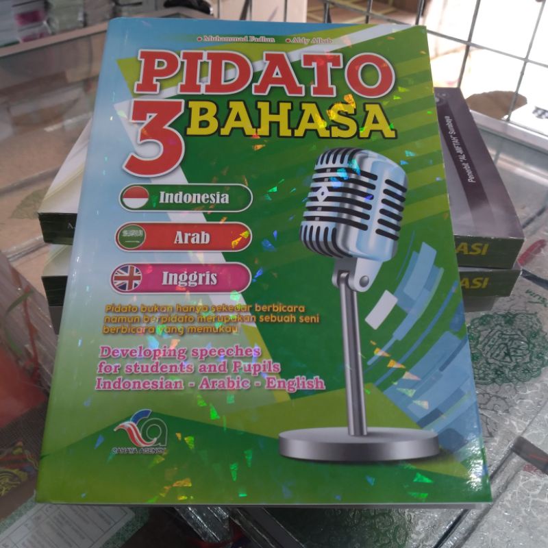 Jual Buku pidato 3 bahasa(Arab, Inggris, Indonesia) | Shopee Indonesia