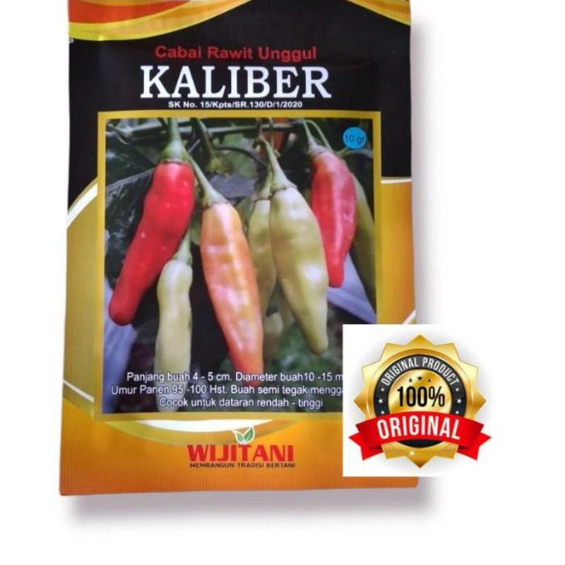 Jual {10 Gram} Benih Cabe Kaliber Repack Original | Shopee Indonesia