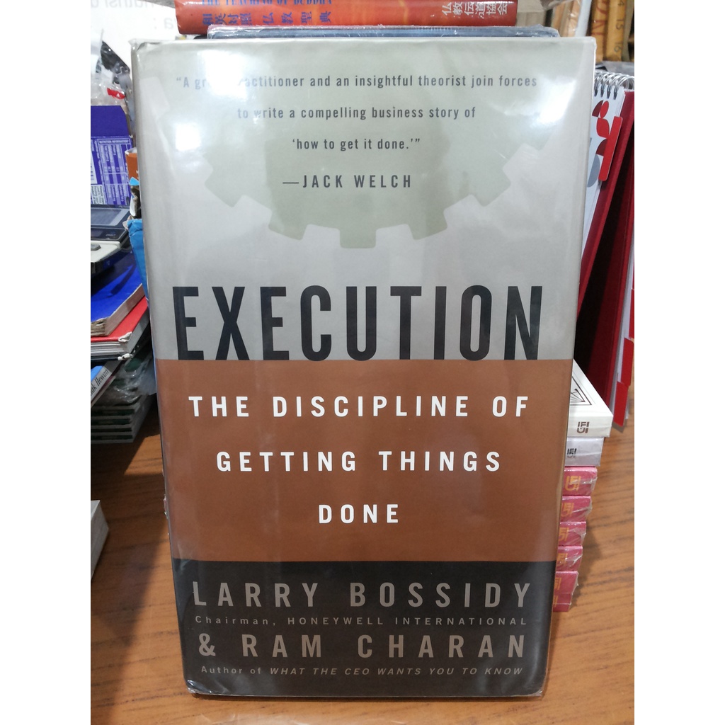 Jual Buku Execution The Discipline of Getting Things Done --- Larry ...