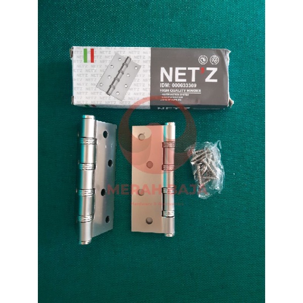 Jual Engsel Stainless 4" NET.Z / SS Hinge Pintu & Jendela | Shopee ...