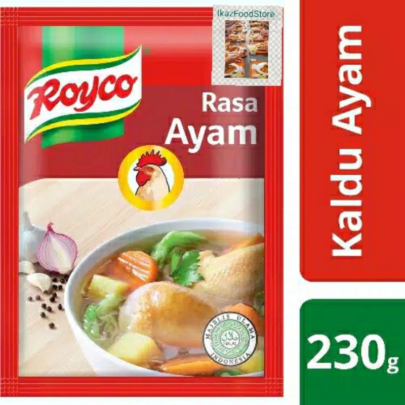 Jual Royco Kaldu Ayam/Sapi 220 gr Royco 220G Kaldu Rasa sapi/ayam.bumbu ...