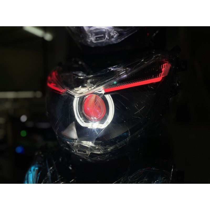 Jual LAMPU DEPAN / HEADLAMP NMAX CUSTOM BILED PROJECTOR YAMAHA NMAX OLD ...