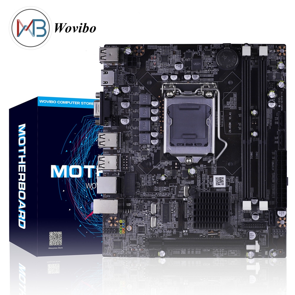 Jual PREORDER Micro ATX Motherboard H55 Socket LGA 1156 VGA DDR3 Dual ...