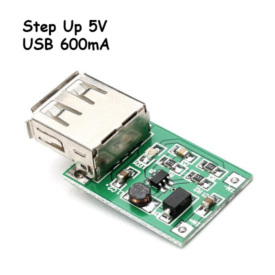Jual Module Step Up DC to DC Modul USB 0.9-5V 5V 600mA Charger | Shopee ...