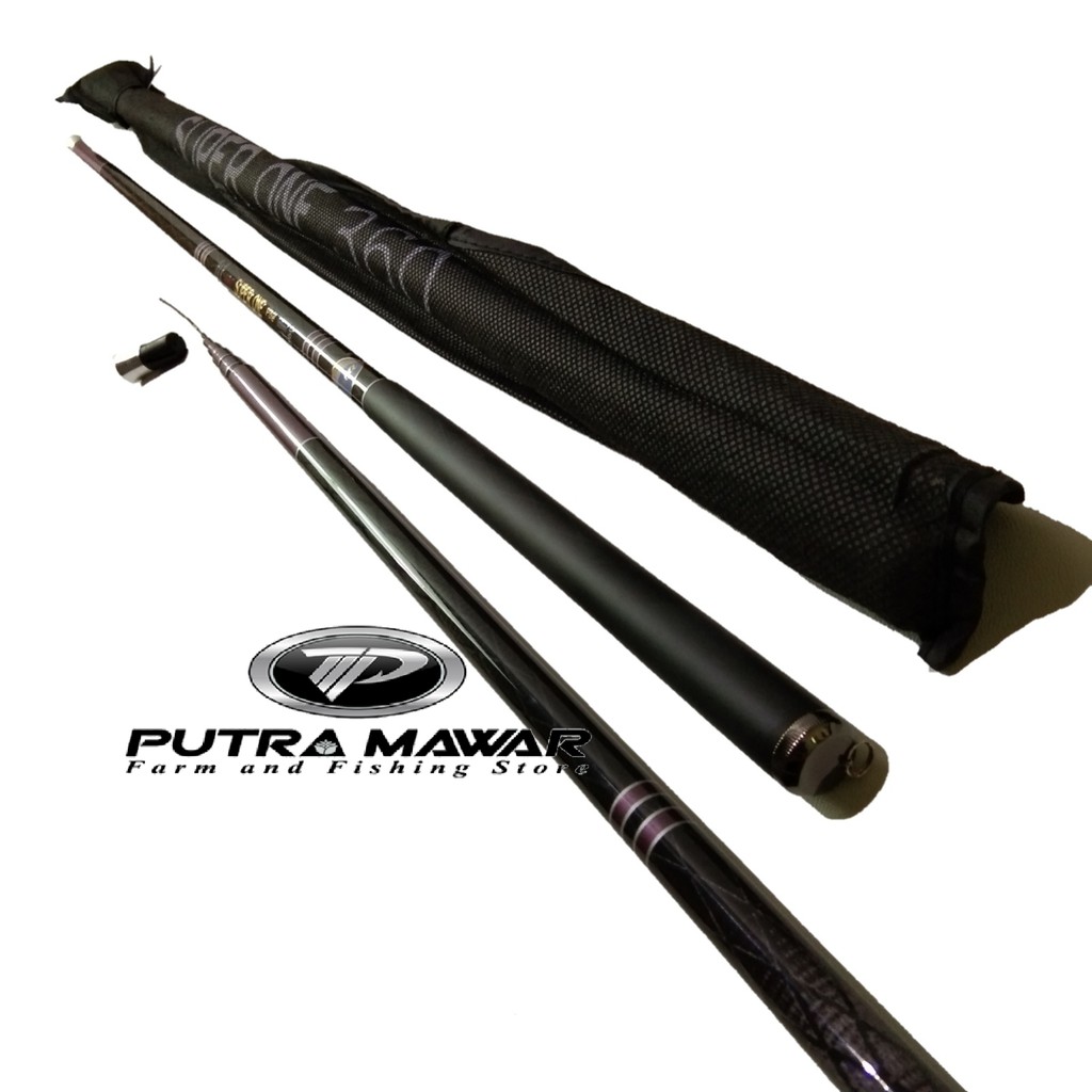 Jual Joran Tegek Carbon Orca Super One 270 300 360 450 Tangkai Pancing ...