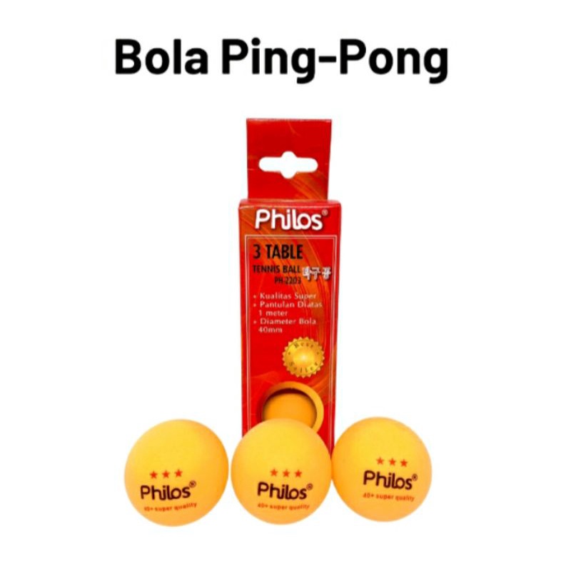 Jual Bola Ping Pong/Box isi 3pcs | Shopee Indonesia