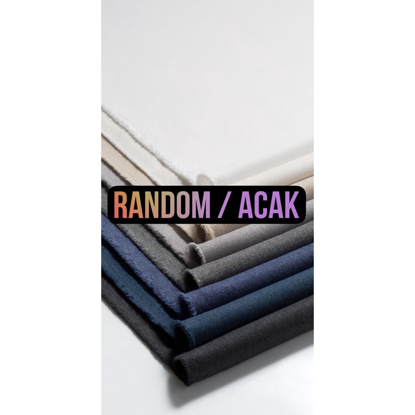 Jual Bahan multi kain cotton katun sweding twill stretch merk starlight ...