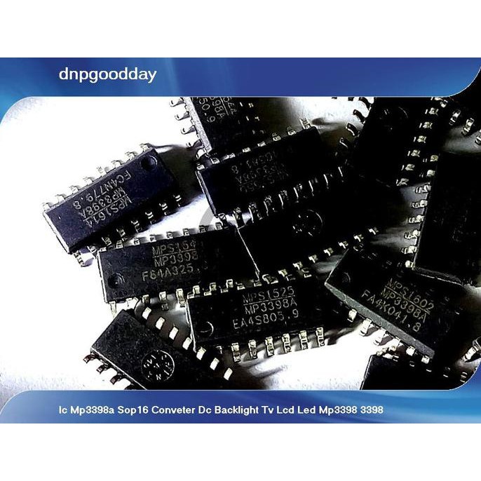 Jual Ic Mp3398A Sop16 Conveter Dc Backlight Tv Lcd Led Mp3398 3398 Dnpgood11 Juara | Shopee ...