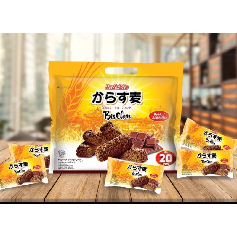 Jual Indobis Bis Class Oats Coklat isi 20 Pcs #DTS | Shopee Indonesia