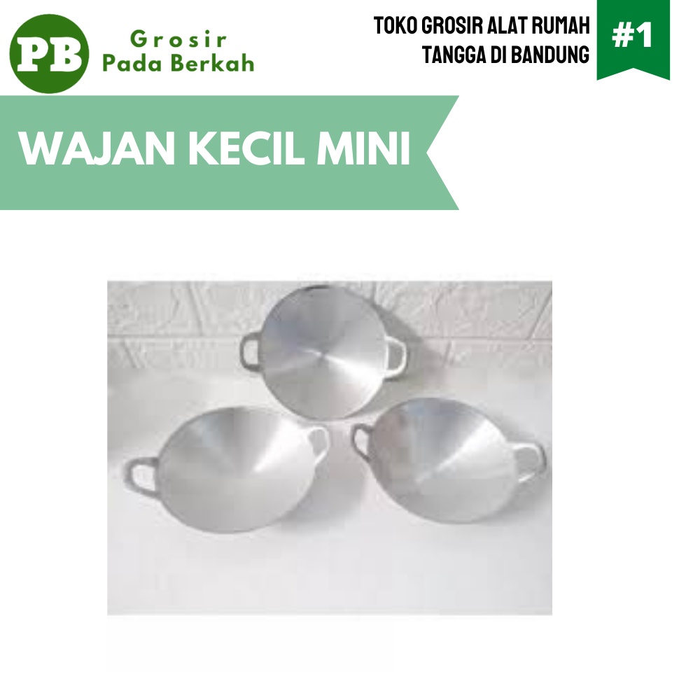 Jual Wajan Kuali Mini Penggorengan Wajan Mini Anak 16cm | Shopee Indonesia