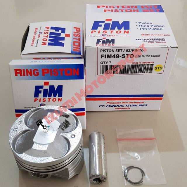 Jual Piston Kit Satria FU FIM | Shopee Indonesia