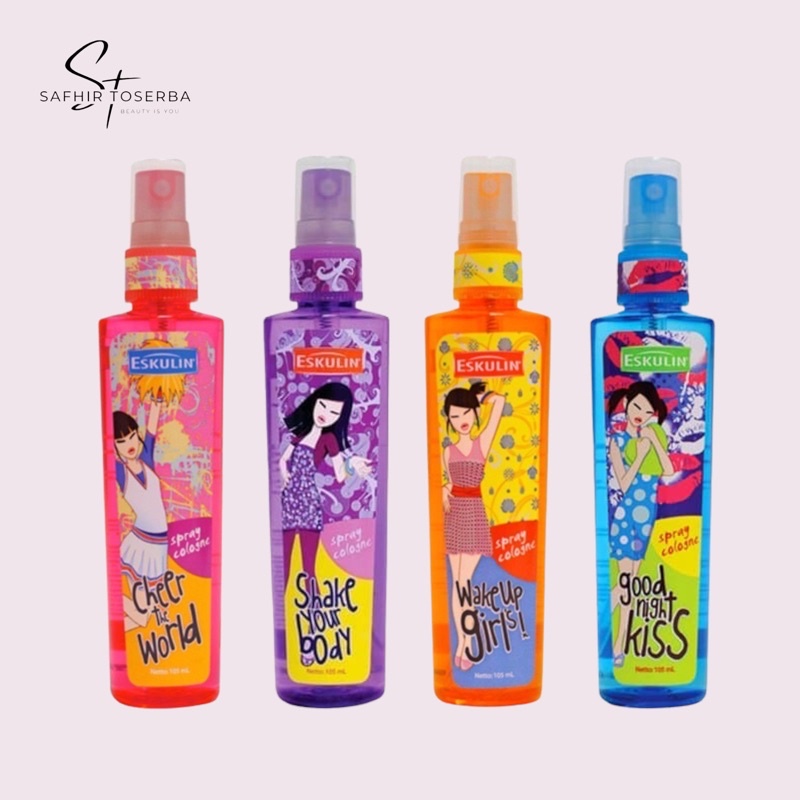 Jual Eskulin Spray Cologne - Parfum Anak 105ml | Shopee Indonesia