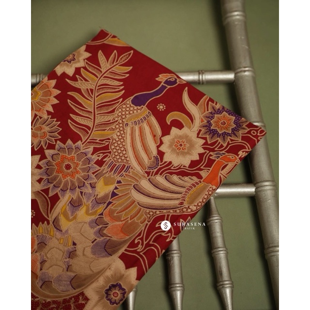 Jual KAIN BATIK MOTIF MERAK | Shopee Indonesia