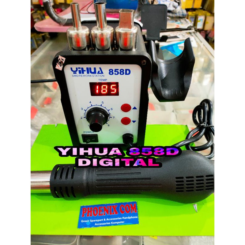 Jual BLOWER YIHUA HOTAIR YIHUA SOLDER UAP DIGITAL YOHUA 858D ORIGINAL REWORK STATION BLOWER ...