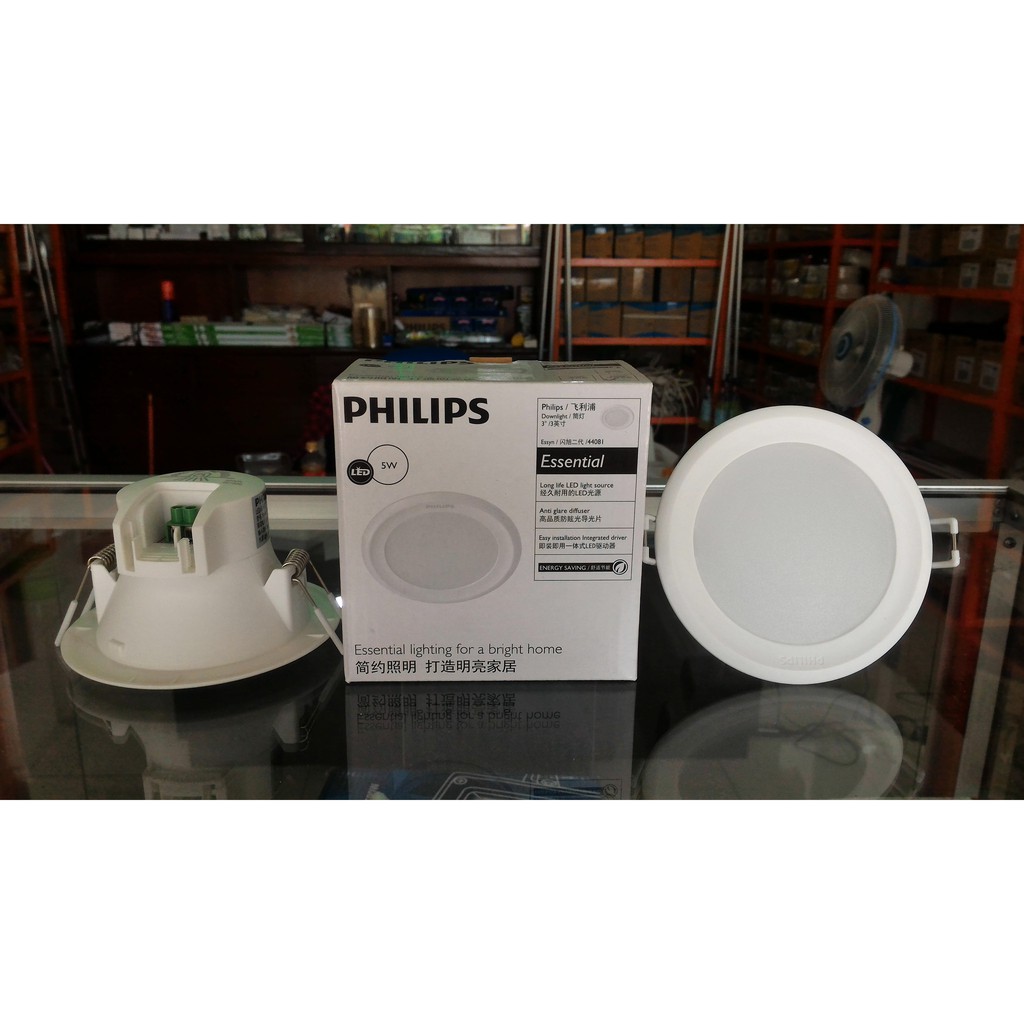 Jual Lampu Downlight Panel LED Philips 5Watt | Shopee Indonesia