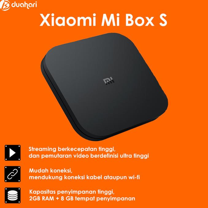Jual XIAOMI Mi BOX S 4K Ultra HD Android TV Box Termurah | Shopee Indonesia