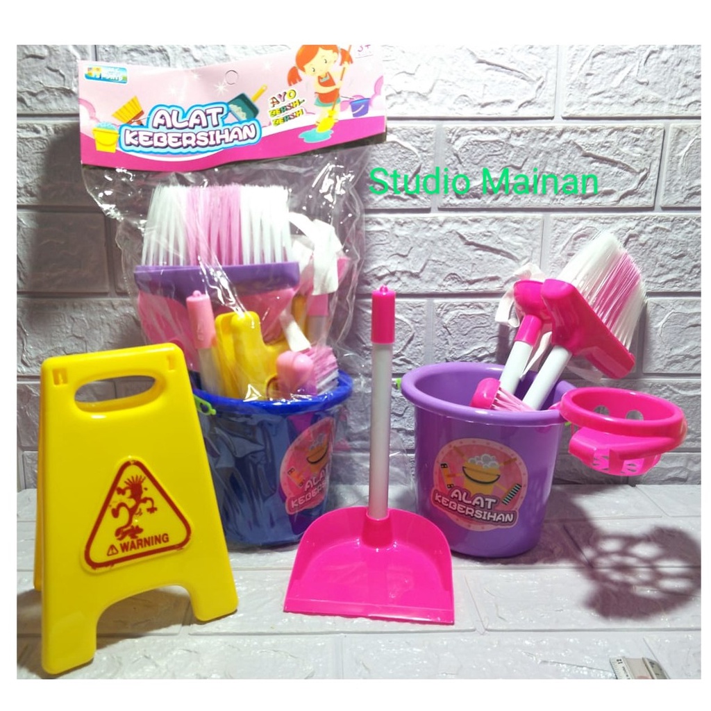 Jual mainan anak edukatif alat alat kebersihan mainan anak bersih ...