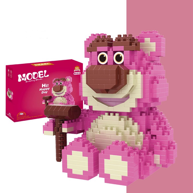 Jual Lotso Bricks Nano Block Bricks Mainan Balok Susun Disney Mainan ...