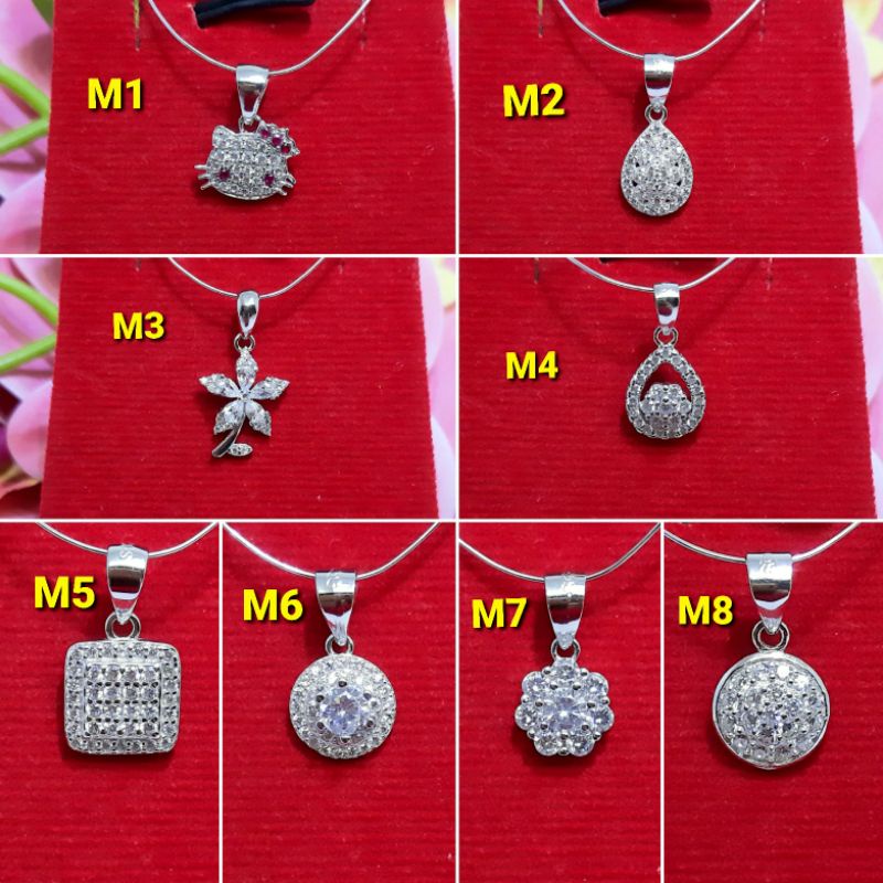 Jual liontin perak silver 925 asli perak liontin remaja lapisan emas ...