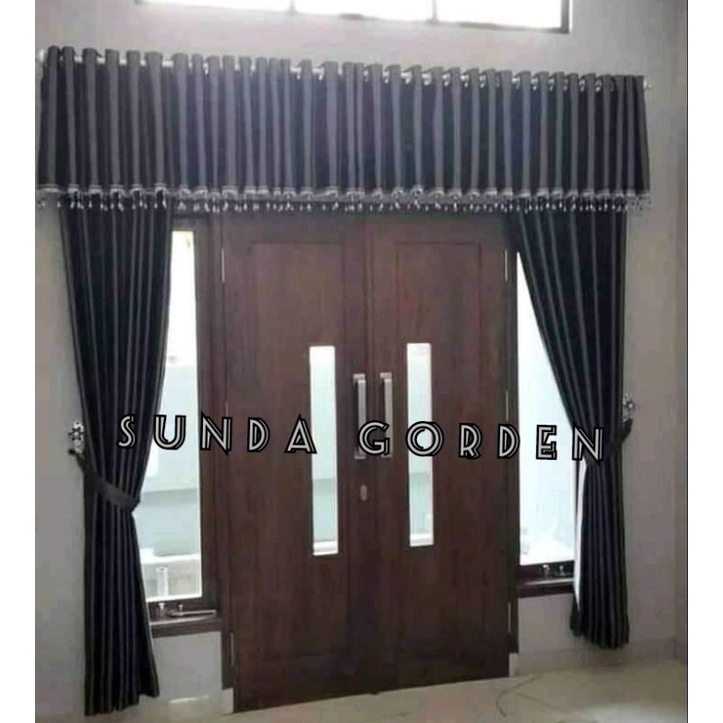 Jual gorden poni pintu tengah minimalis | Shopee Indonesia