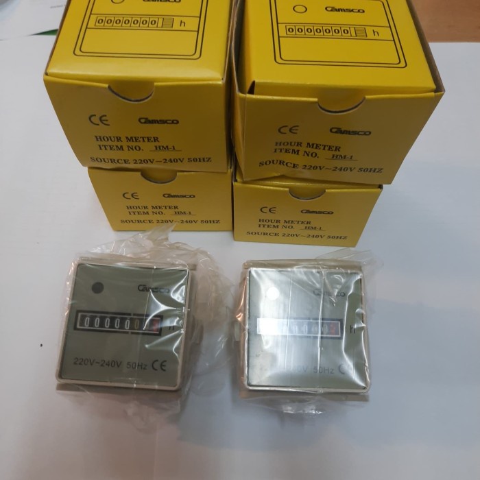 Jual HOUR METER CAMSCO HM-1 220VAC | Shopee Indonesia