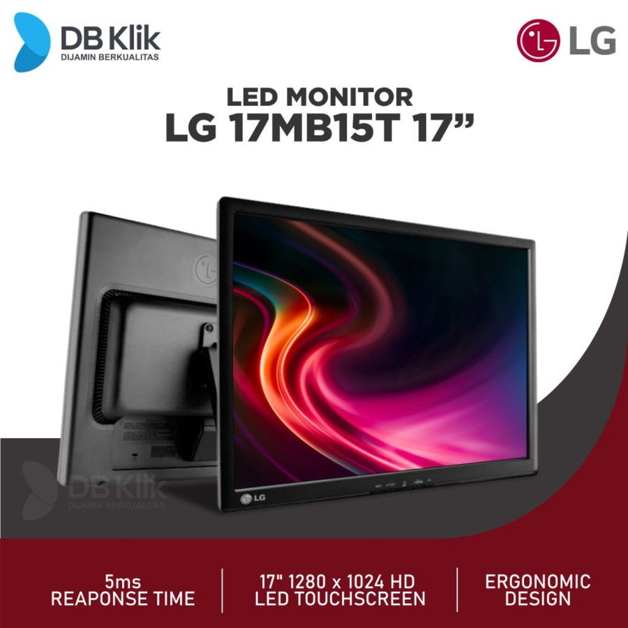 Jual LED Monitor LG 17MB15T 17 Inch Touchscreen HD D-Sub - LG 17MB15T-B 17" | Shopee Indonesia
