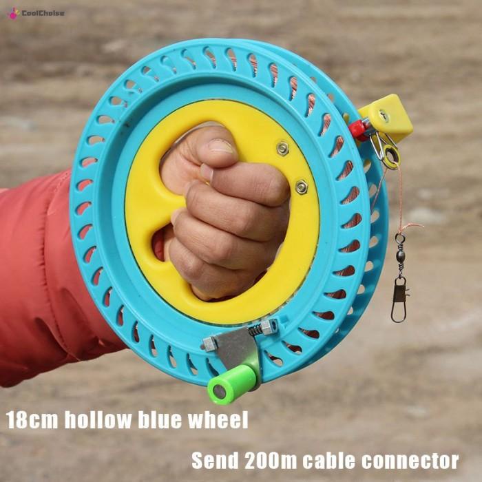 Jual Benang Tali Layang-Layang 200 Meter Pro Penggulung Benang Layangan ...