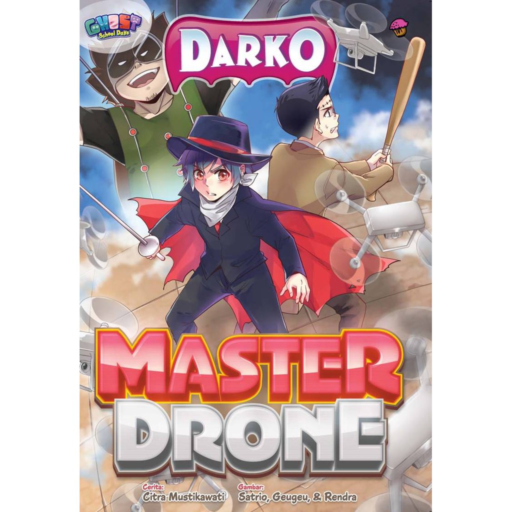 Jual [NextG] Komik Ghost School Days Darko: Master Drone Buku Anak | Muffin Graphics | Shopee ...