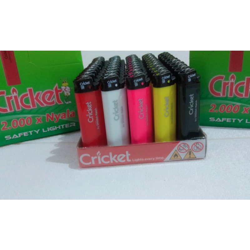 Jual korek api cricket original premium 1 kotak (50pcs) | Shopee Indonesia