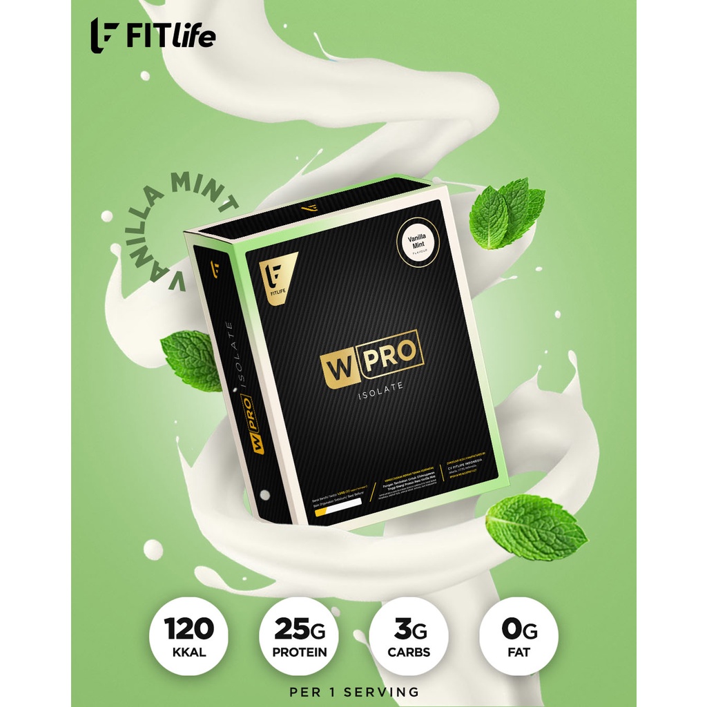 Jual FITlife WPRO ISO Whey Protein Isolate 3.3 lbs 1500 gram Suplemen ...
