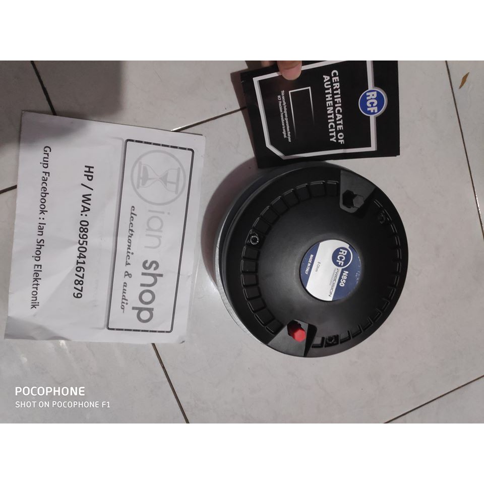 Jual Driver Tweeter RCF N850 Twetter RCF N 850 VC 3 inchi 500 Watt Model Baut Kelas Lapangan ...