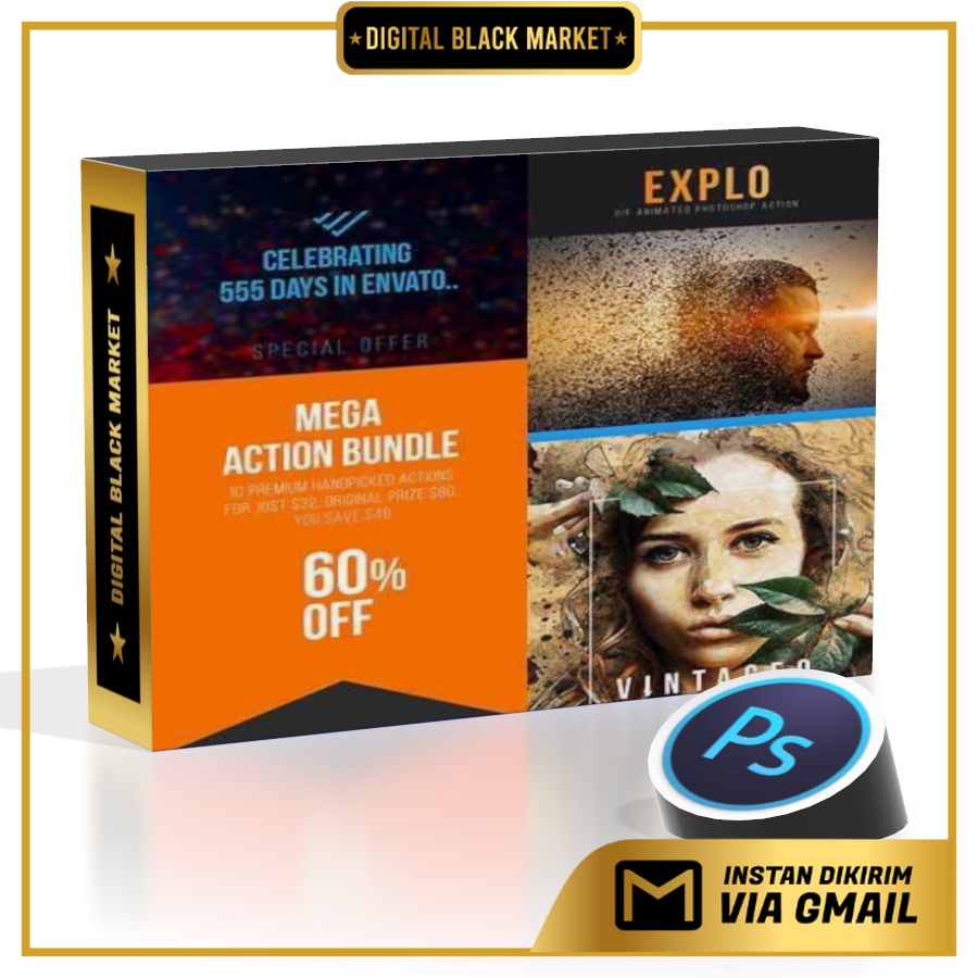 Jual Mega Action Bundle - Photoshop Action | Shopee Indonesia