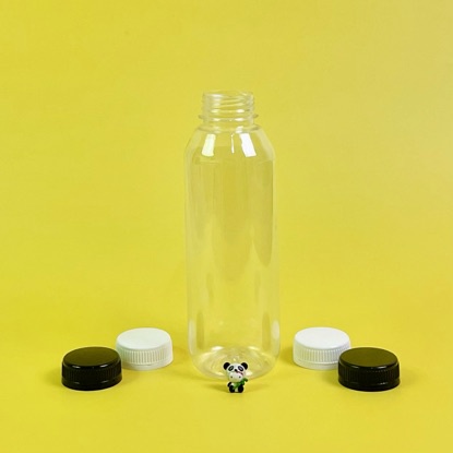 Jual Botol Plastik Kale Bulat 500mL / 500 mL BAL - 50 pcs - Kopi Liter ...